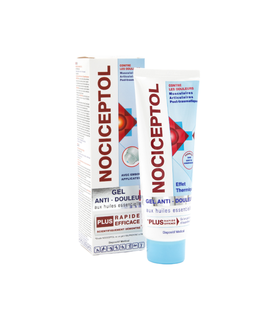 GEL ANTI-DOULEUR AUX HUILES ESSENTIELLES 120 ML – NOCICEPTOL®